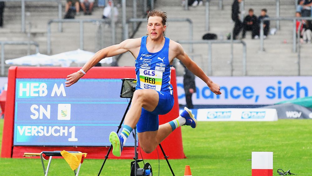 LV Sachsen: Max Heß springt im olympischen Dreisprung-Finale in die Top ...